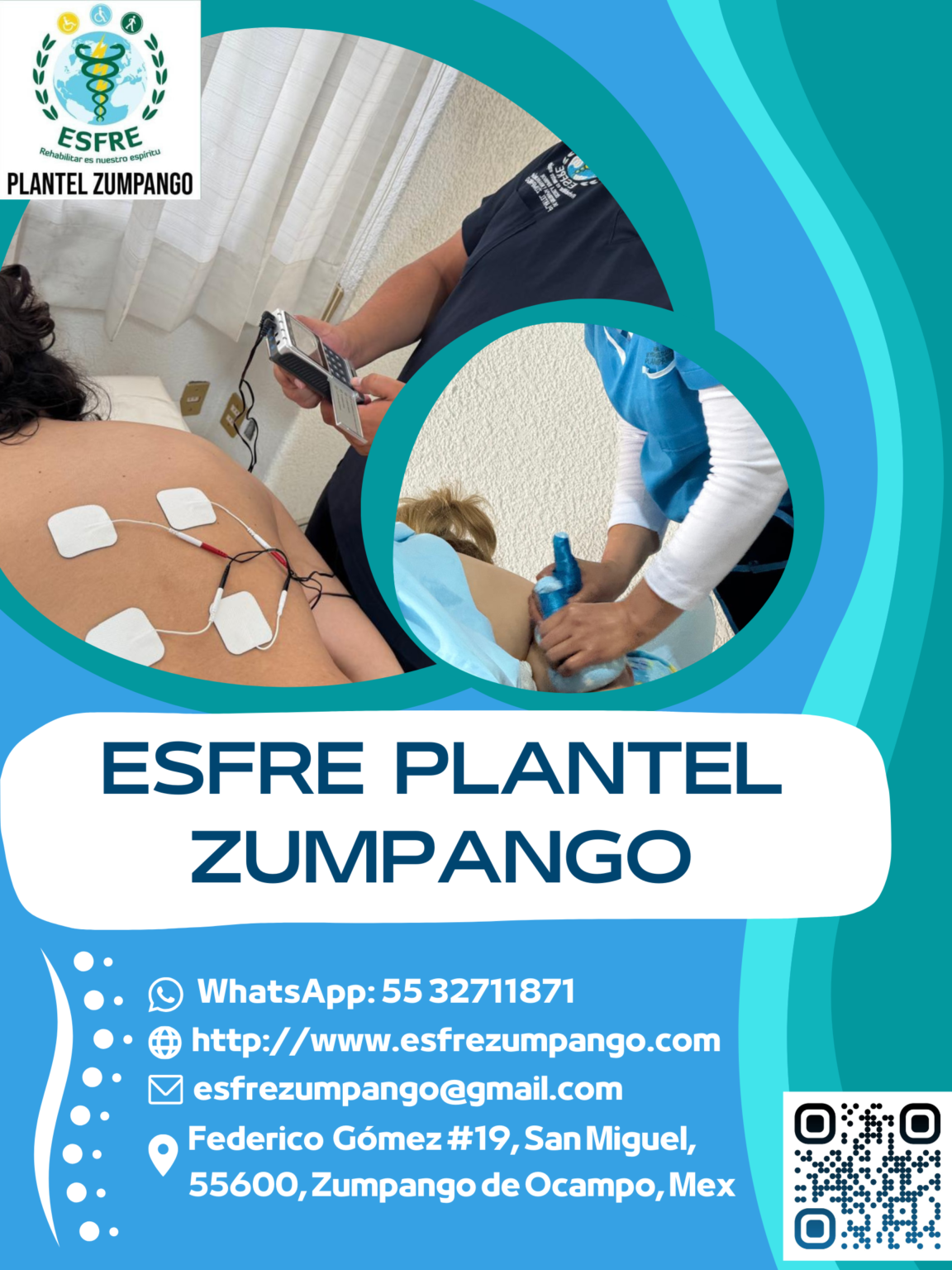 ESFRE ZUMPANGO – ESCUELA SUPERIOR DE FISIOTERAPIA Y REHABILITACIÓN